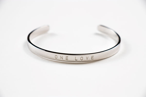 WORD CUFF - ONE LOVE | Galavant Jewelry